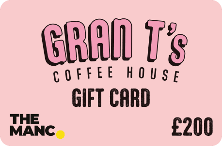Gift Card £200 | Gran T's Coffee House